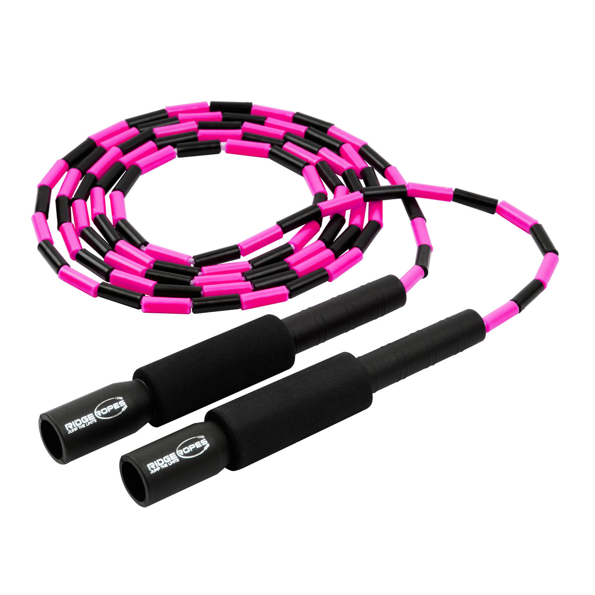 IMPACT BEADED FREESTYLE ROPE - PINK/BLACK – Ridge Ropes